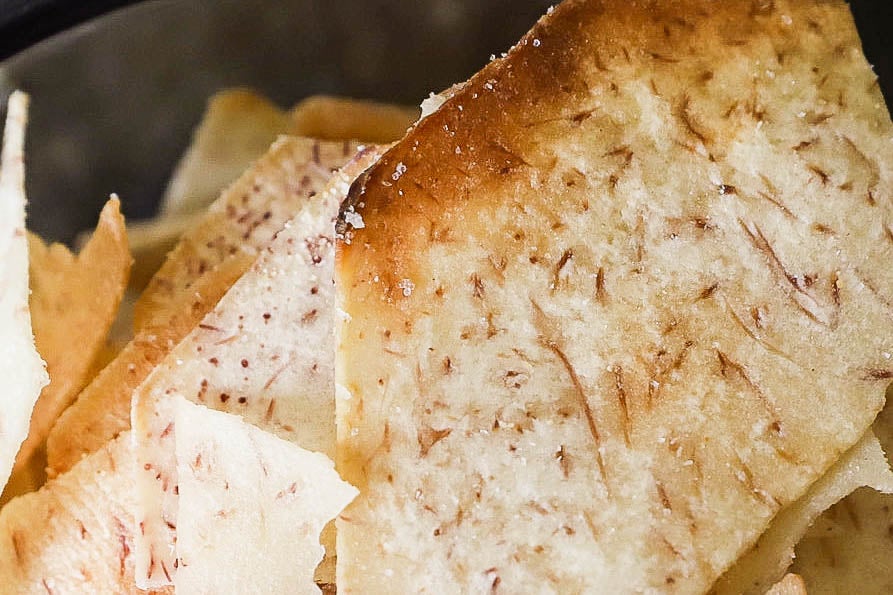 Garlic Salt Hawaiian Taro Chips | Hawaii Island Gourmet: Atebara Chips