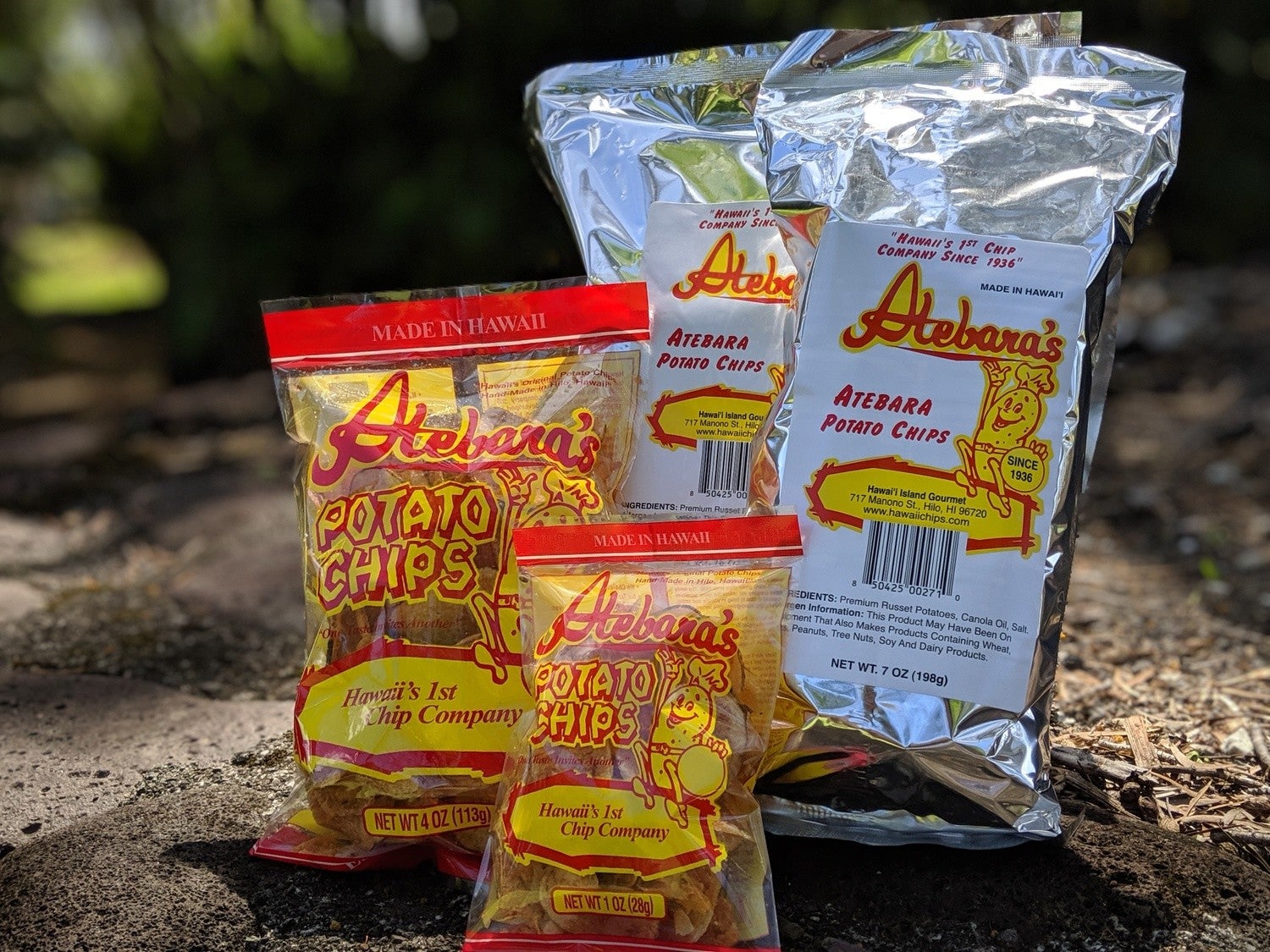 Potato Chips | Hawaii Island Gourmet: Atebara Chips