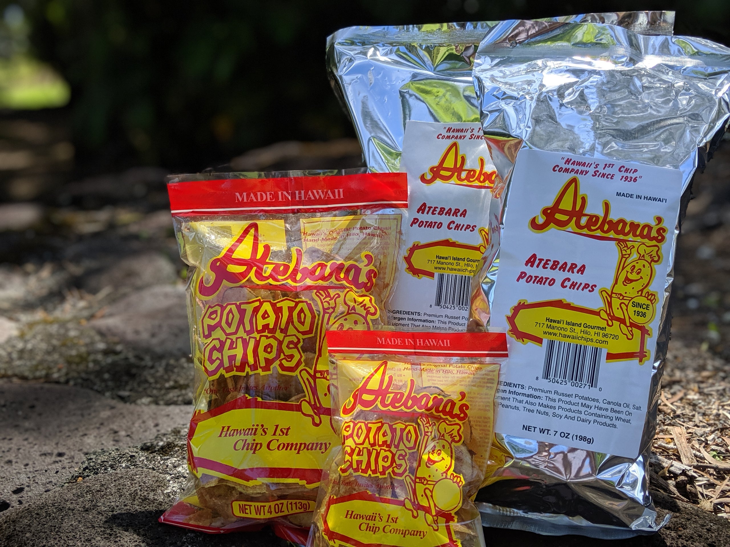 Potato Chips | Hawaii Island Gourmet: Atebara Chips