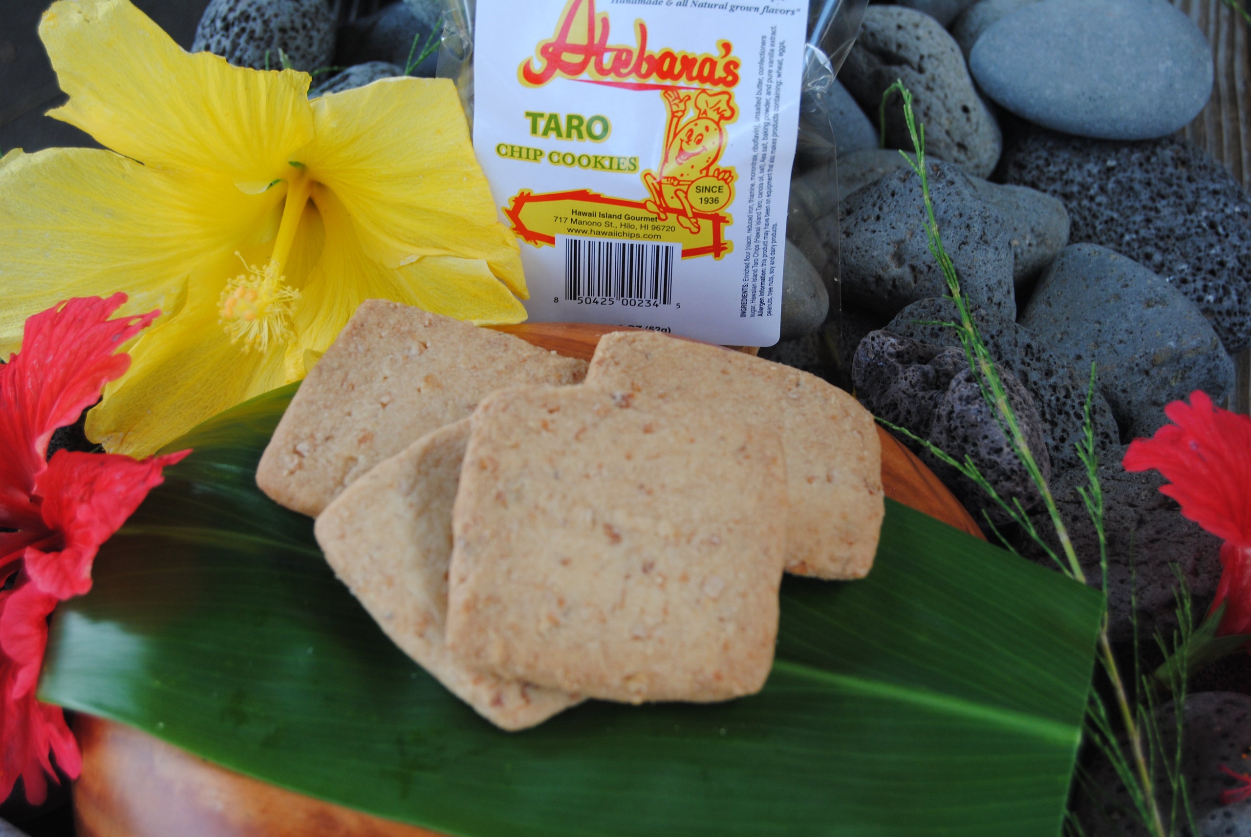 Taro Chip Cookie | Hawaii Island Gourmet: Atebara Chips