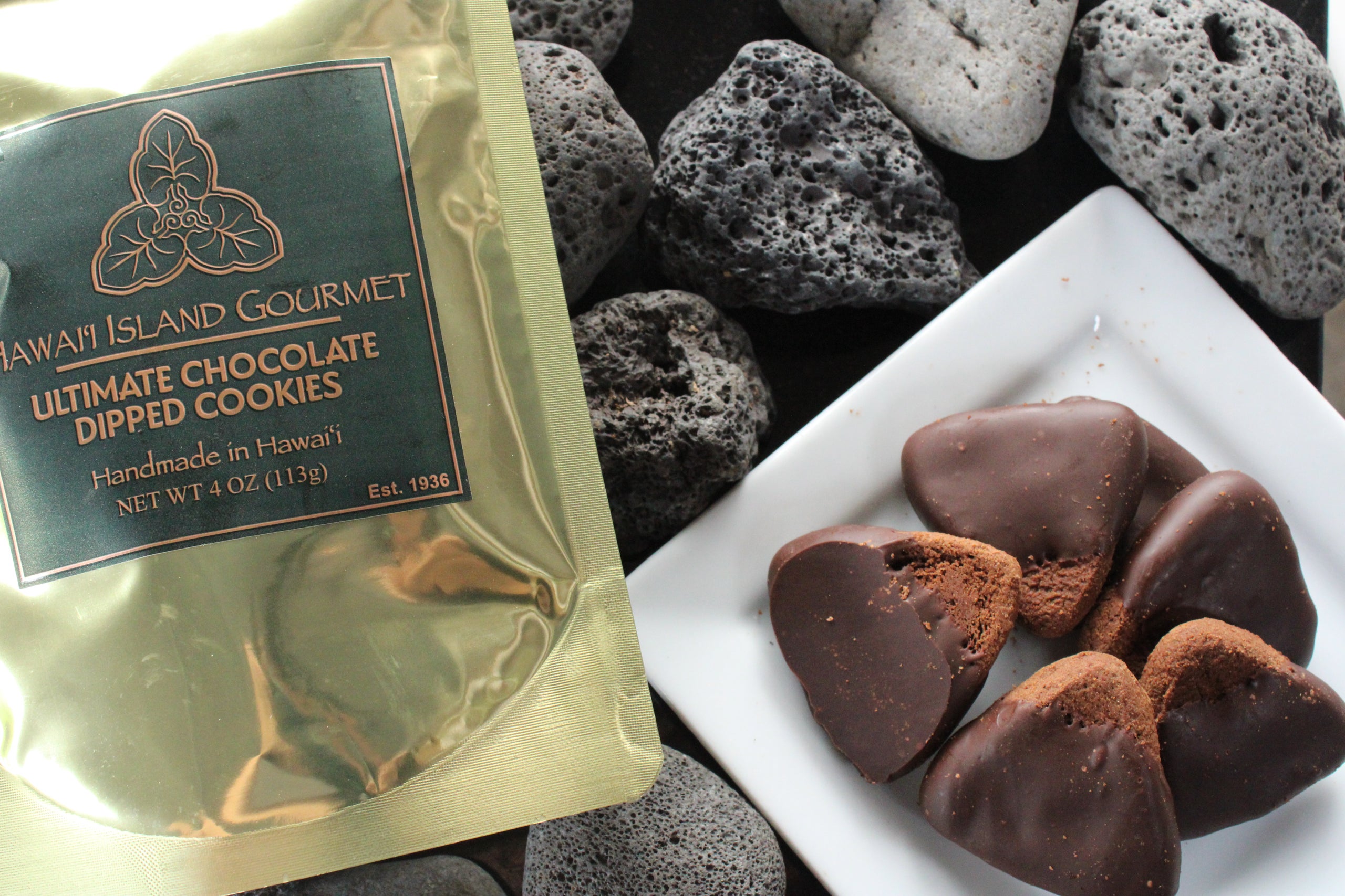 Ultimate Chocolate Dipped Cookie | Hawaii Island Gourmet: Atebara Chips